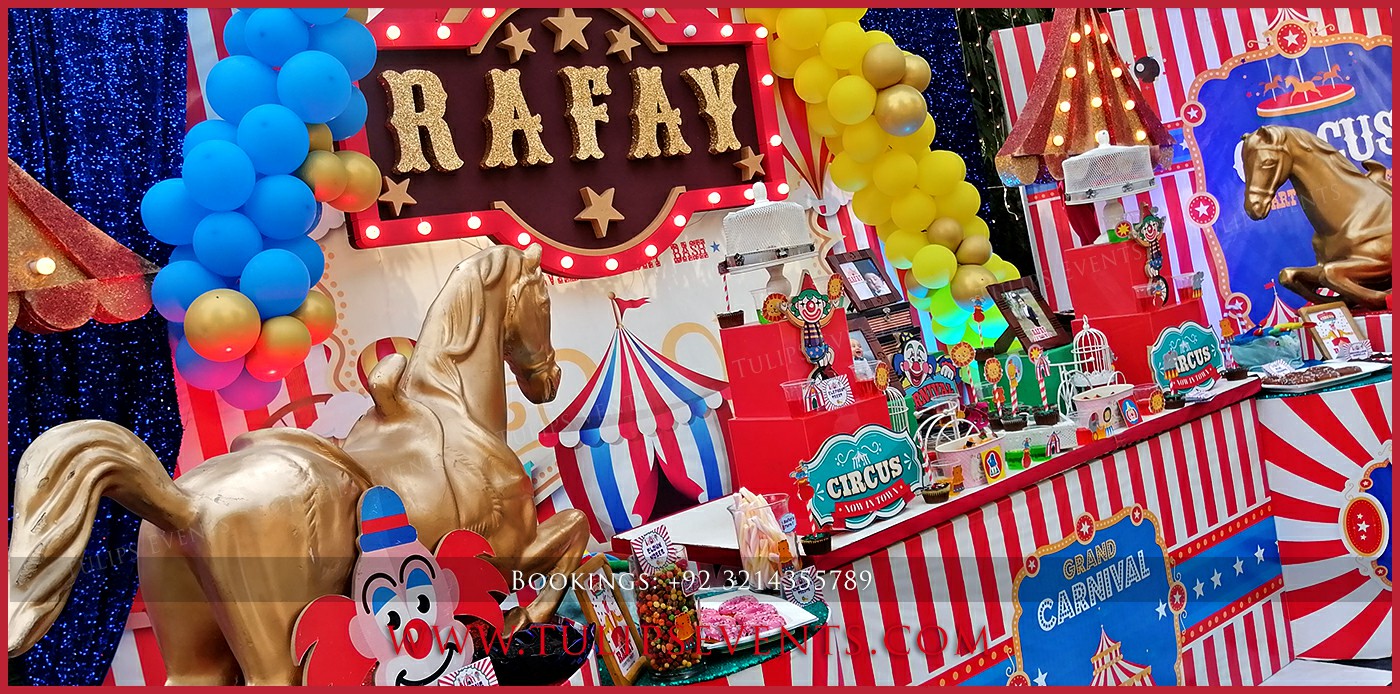 Grand carnival theme party decor ideas in Pakistan
