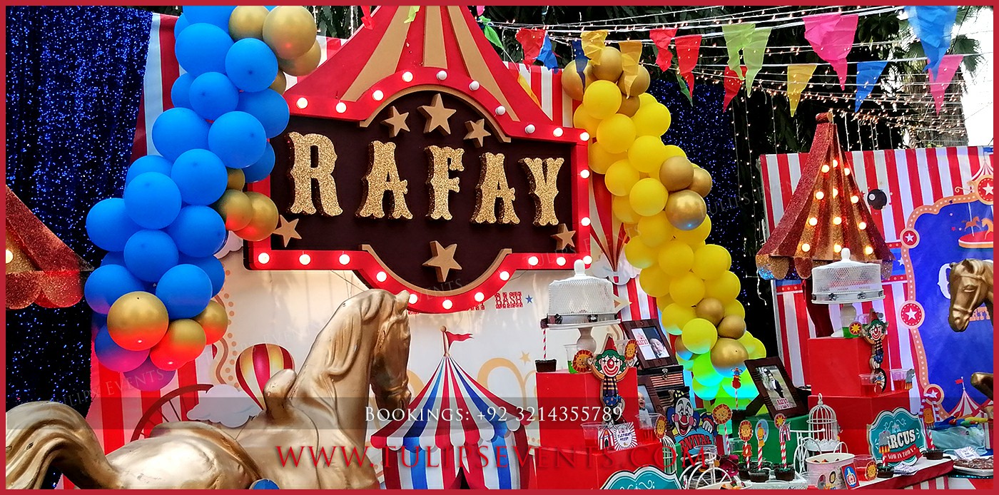 Grand carnival theme party decor ideas in Pakistan