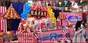 Grand carnival theme party decor ideas in Pakistan