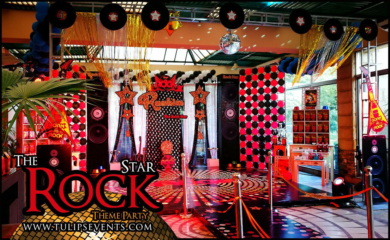 Rock Star Theme Party decoration ideas in Pakistan - Thematic Birthday ...