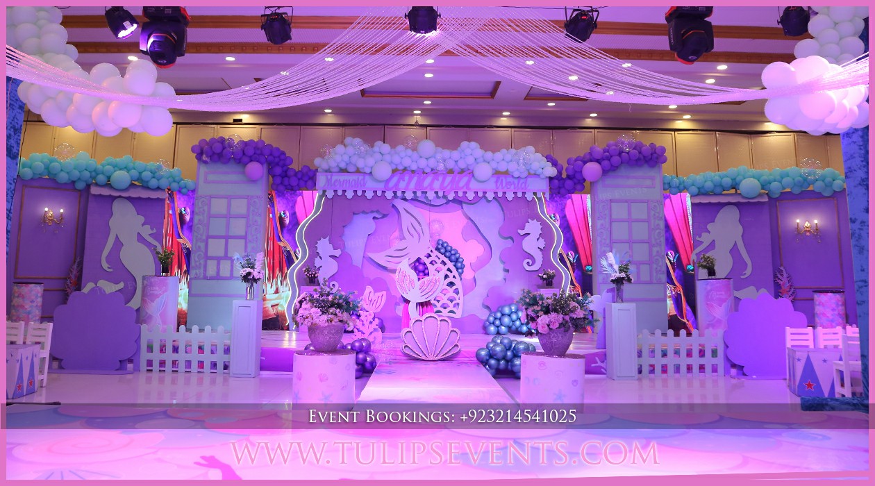 Little Mermaid Birthday Decor in Lahore | 2025 Theme